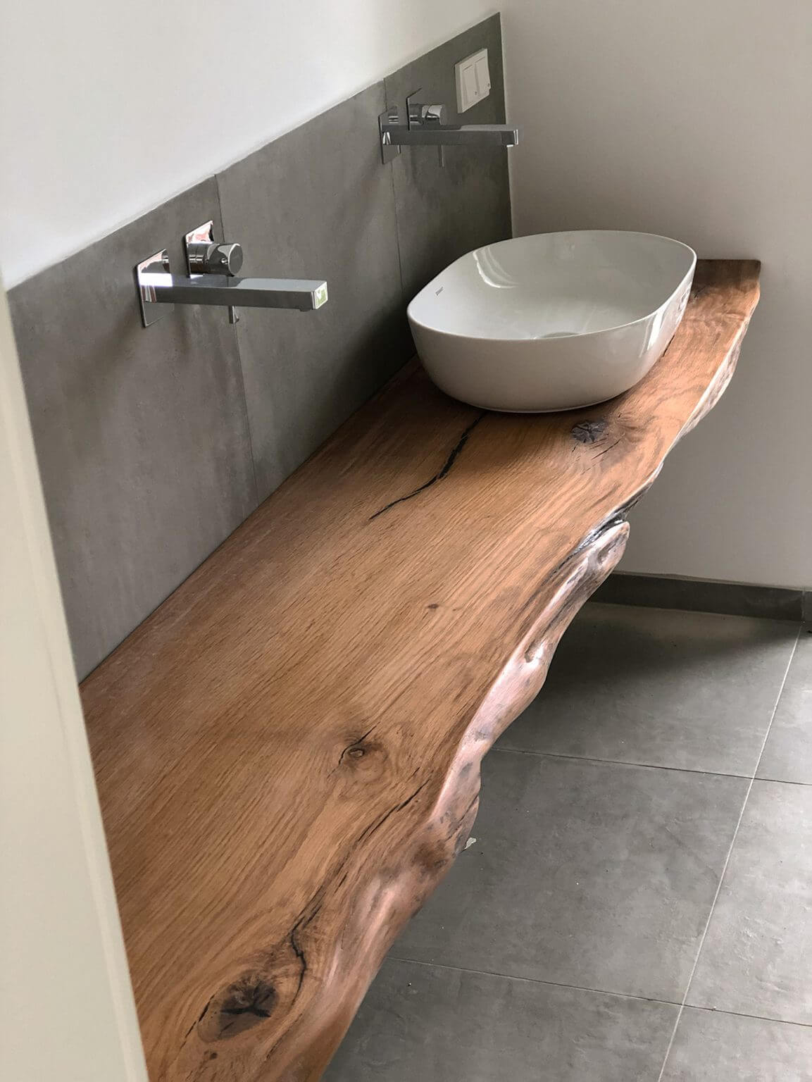 Waschbecken Platte Holz